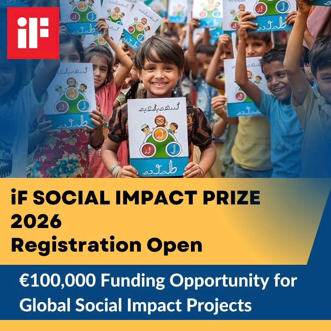 iF SOCIAL IMPACT PRIZE 2026 Officially Opens Applications with €100,000 ...